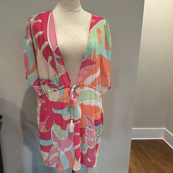 Catalina | Swim | Catalina Bathing Suit Cover Up Pink Coral Size L ...